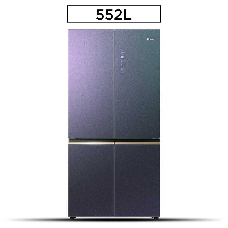 奥马(Homa) 552升智能AI语音双变频高端旗舰冰箱