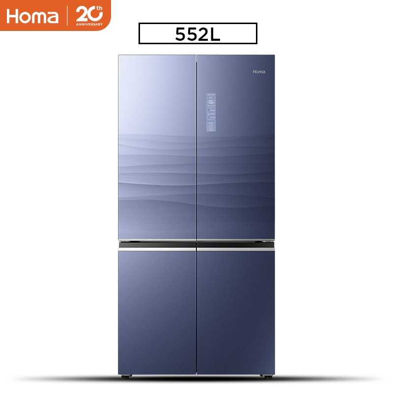 奥马（Homa） 552升智能AI语音双变频风冷无霜高端旗舰冰箱